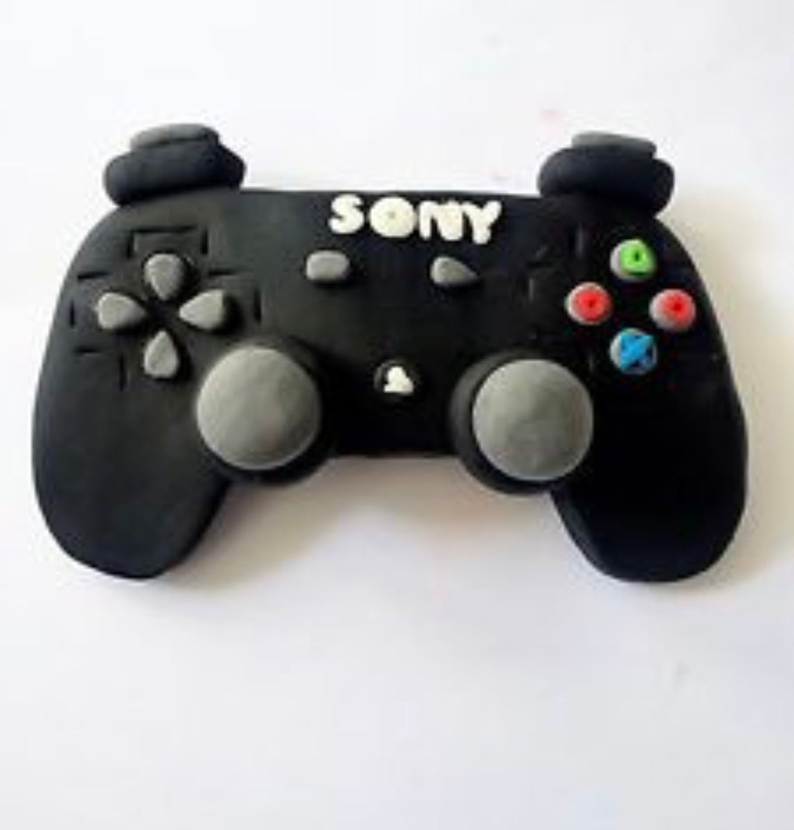 Edible PlayStation controller cake Topper